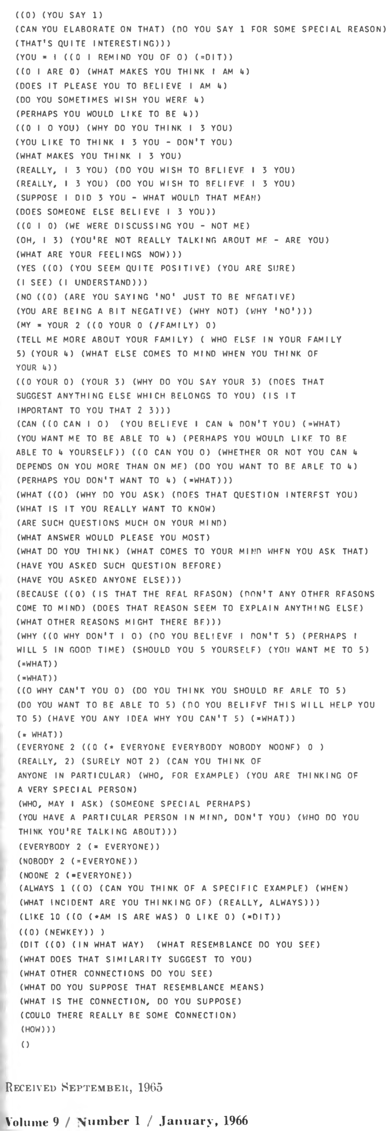 The Programming Era: The Art of Conversation Design from ELIZA to Alexa ...